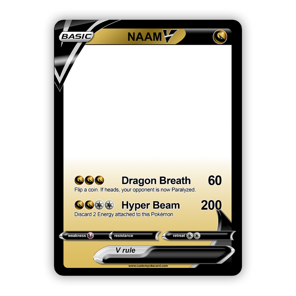 Nu ook verkrijgbaar: Pokémon V-kaart – Custom PokéCard