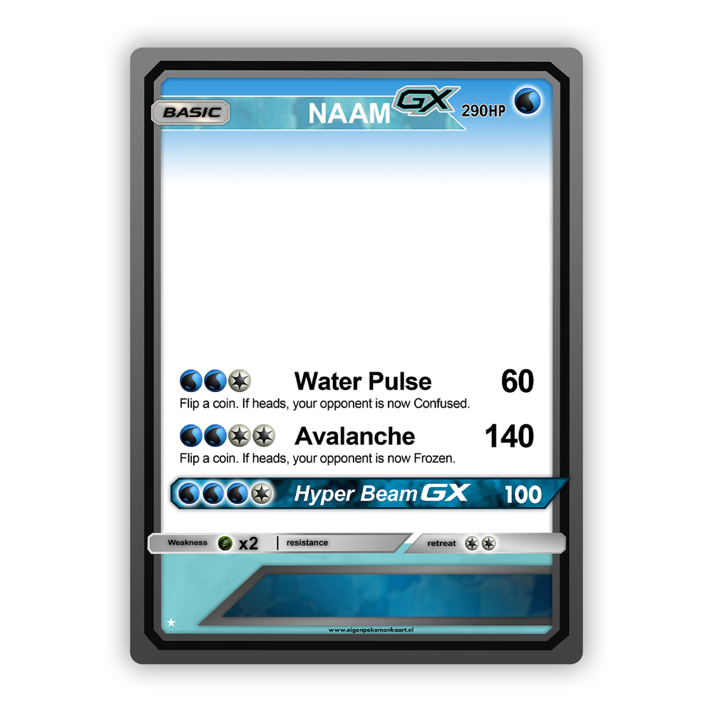 Ontwerp je eigen kaart! – Custom PokéCard