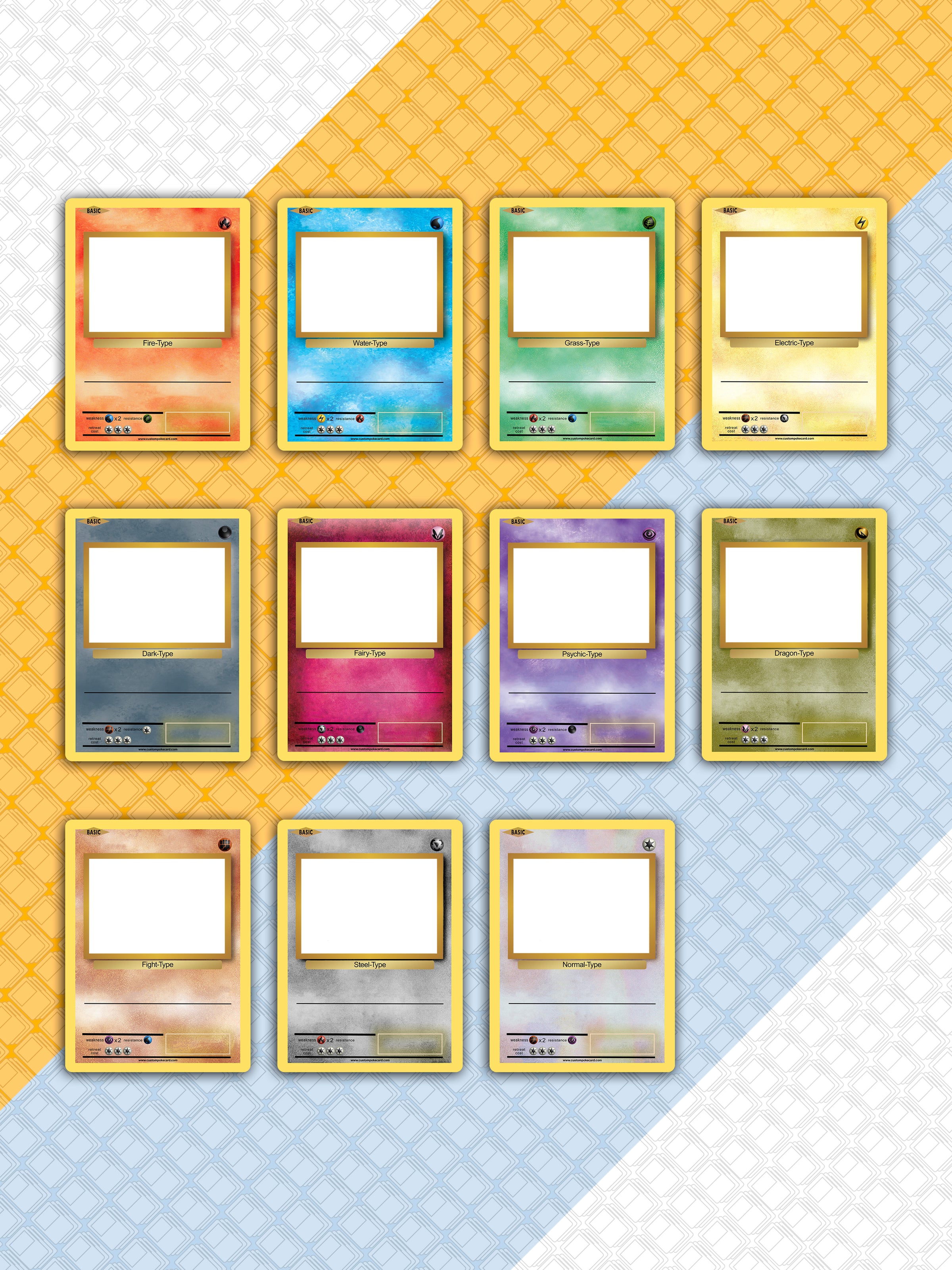 Klassieke Pokemon kaart ontwerpen – Custom PokéCard